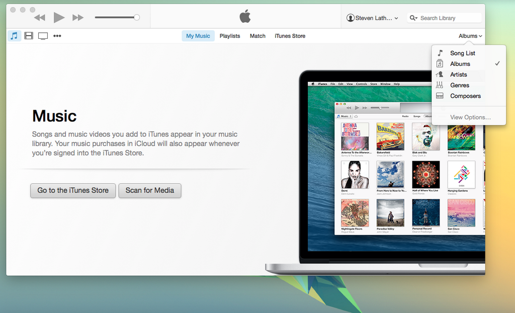 Découvrez la nouvelle interface d'iTunes 12 bêta - AppSystem