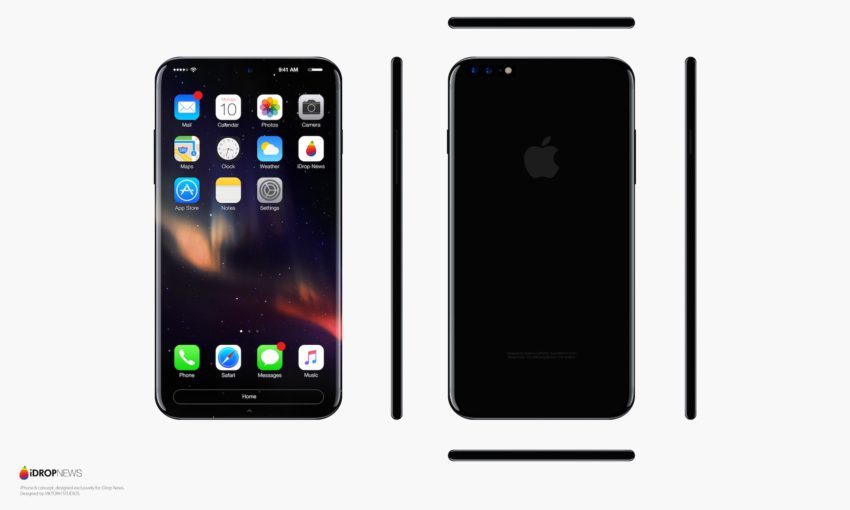 iPhone 8 : un sublime concept en noir et blanc - AppSystem