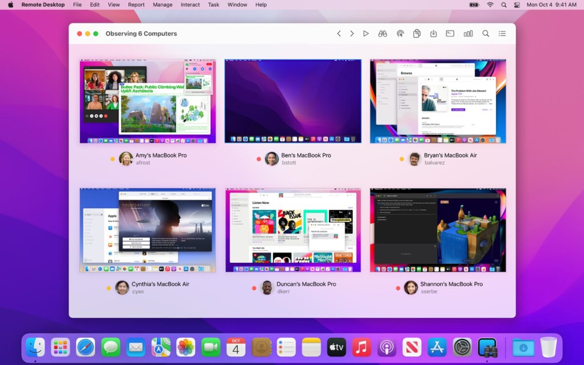 Apple Remote Desktop est à jour et ajoute le support de macOS Sonoma ...
