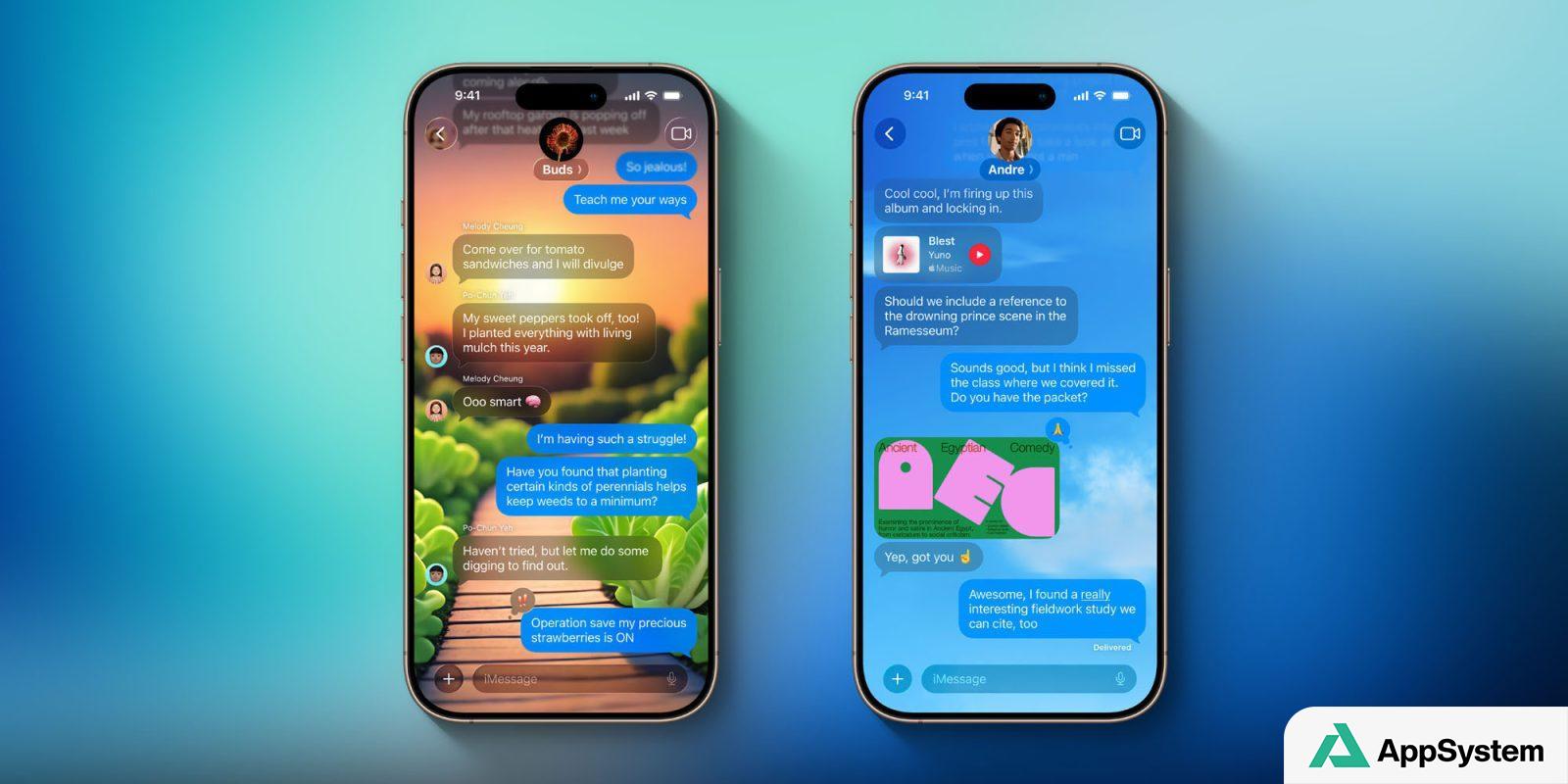 iOS 26 : Découvrez les nouveautés de l'application Messages